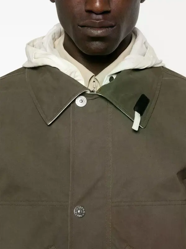 Stone Island Jacket With Compass Badge