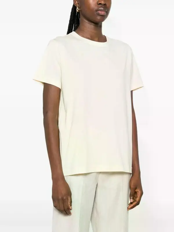 Fabiana Filippi Filo Diamante-detail T-shirt - Neutrals