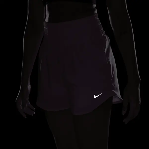 Nike One Dri-fit Ultra High-waisted 3" Brief-lined Shorts - Red