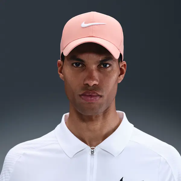Nike Dri-fit Club Structured Swoosh Cap - Orange