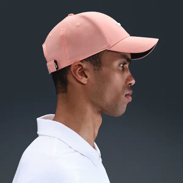 Nike Dri-fit Club Structured Swoosh Cap - Orange