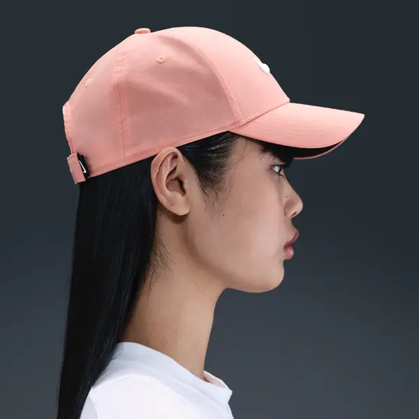 Nike Dri-fit Club Structured Swoosh Cap - Orange