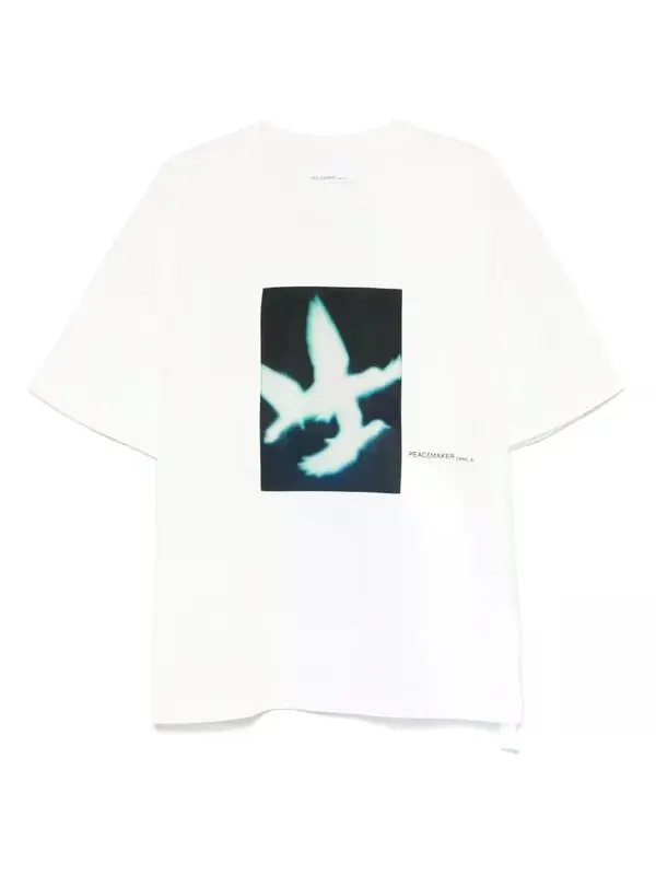 PEACEMAKER OAMC Dark Flower T-shirt - White