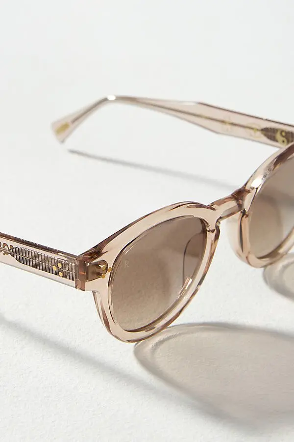Raen Zelti Acetate Sunglasses - Clear