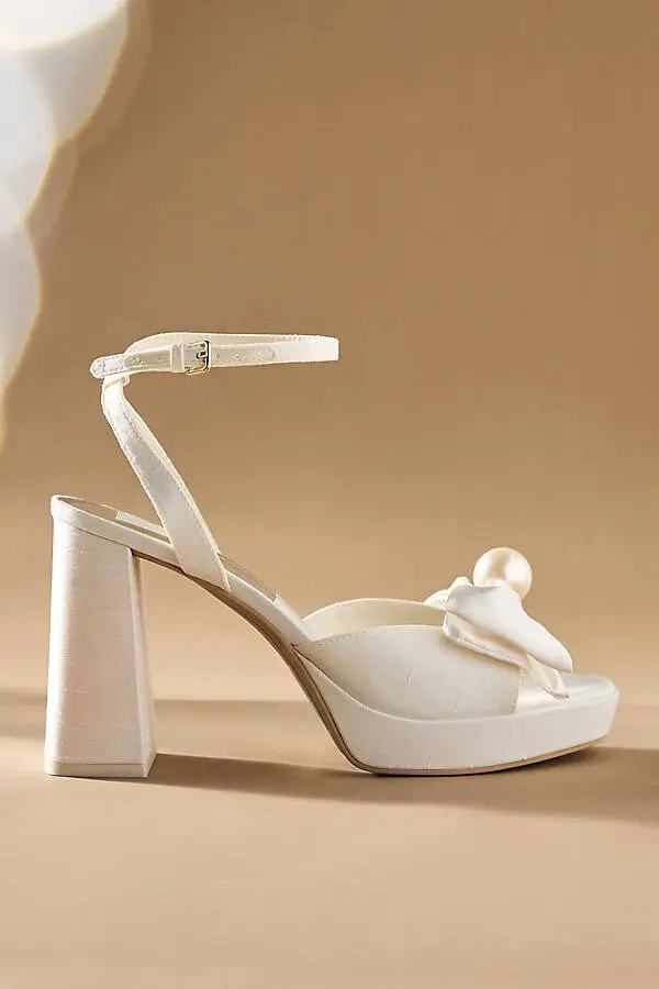 Dolce Vita Patton Platform Heels - Ivory