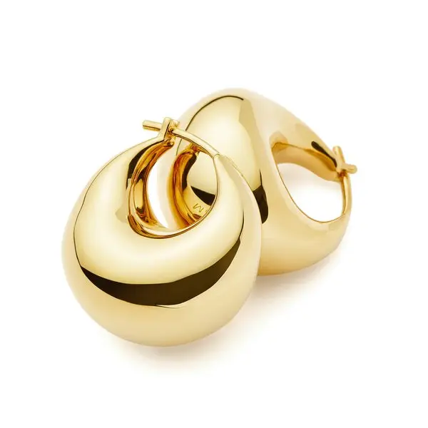 MISSOMA Sculptural Chubby Dome Small Hoop Earrings