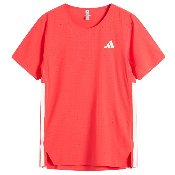 ADIDAS RUNNING Adidas Adizero Running T-shirt - Red