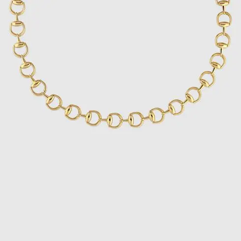 Gucci Horsebit 18k Necklace