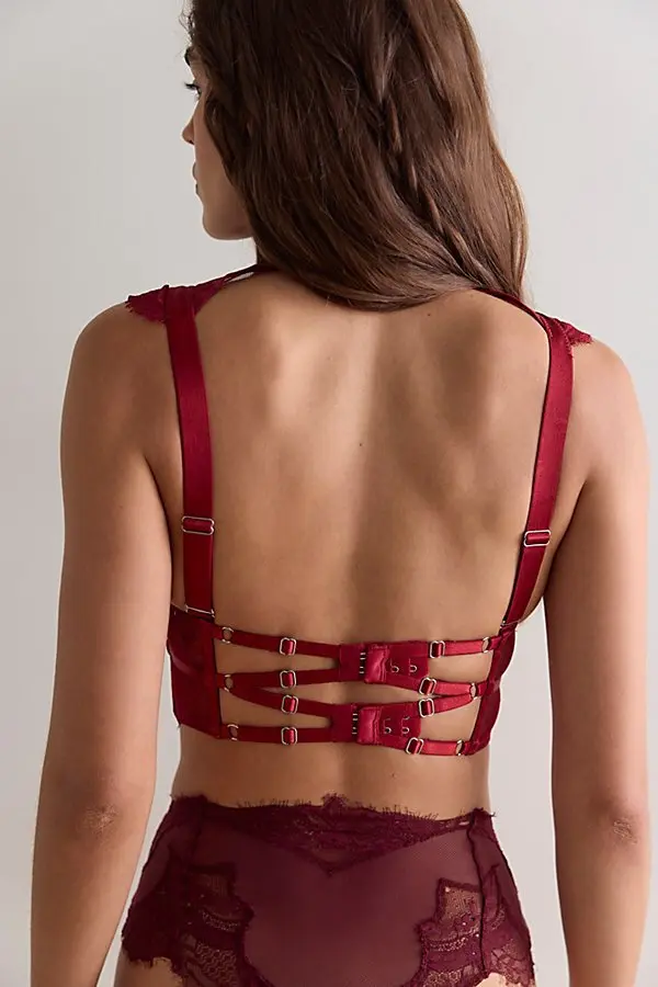 THISTLE AND SPIRE Minna Bodice - Red