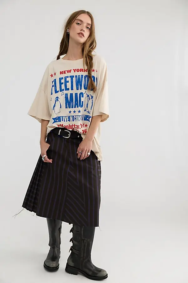 Daydreamer Fleetwood Mac Live In Concert Tee - Ivory