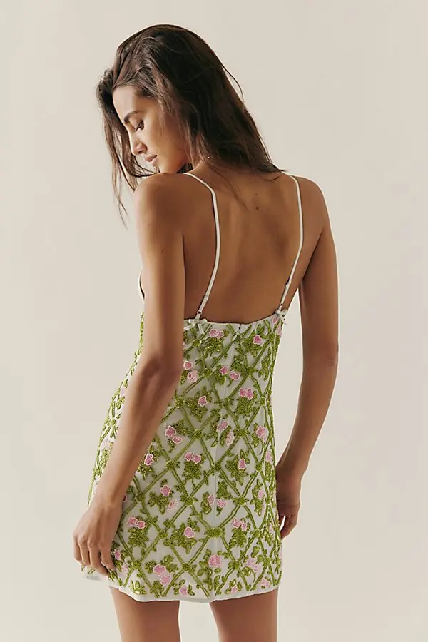 green for love and lemons dress For love & lemons 'Rosalyn' Maxi in Green – HONEY HIRE BOUTIQUE