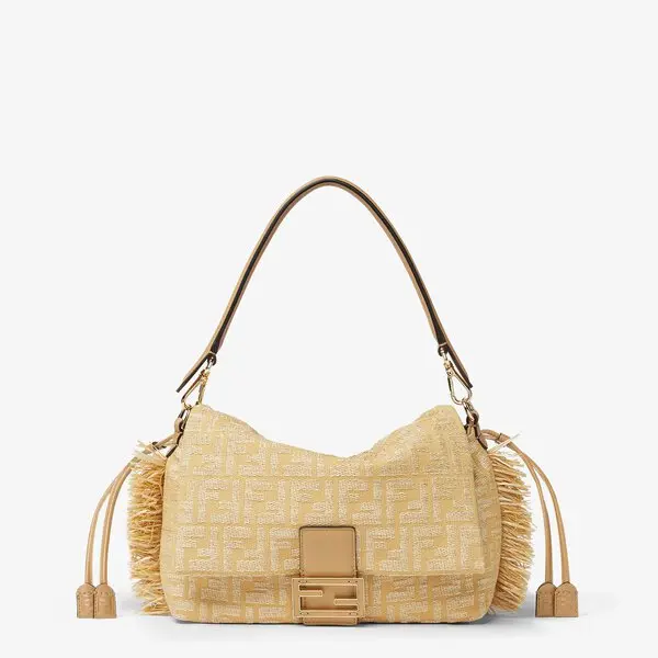 Fendi Mamma Baguette Medium - Beige