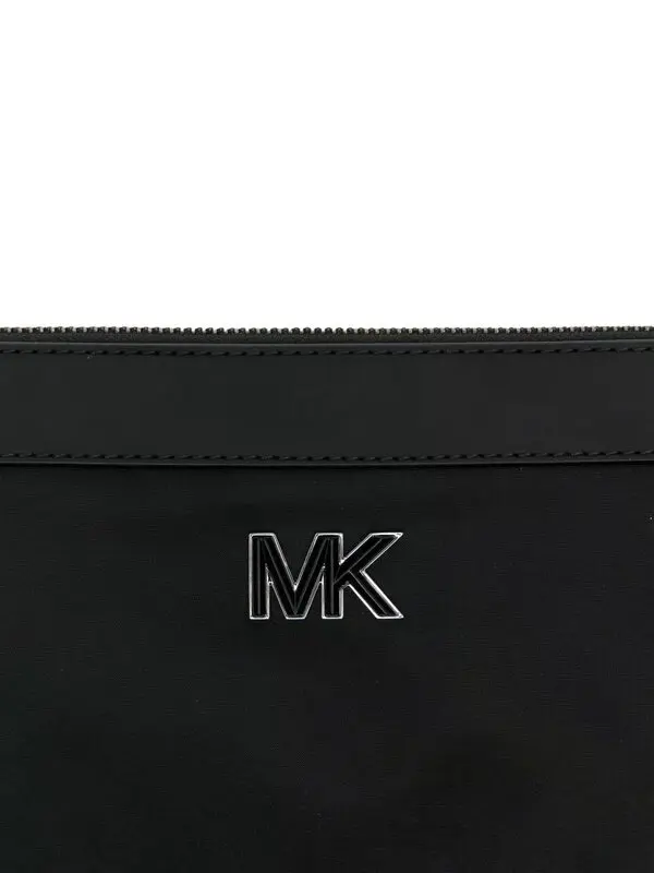 Michael Kors Logo Plaque Clutch