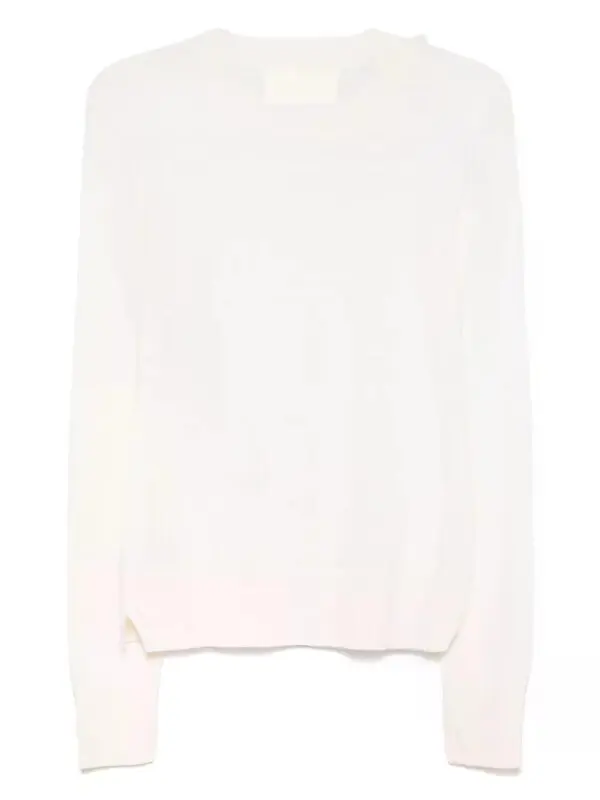 Ermanno Scervino Floral-appliqué Sweater