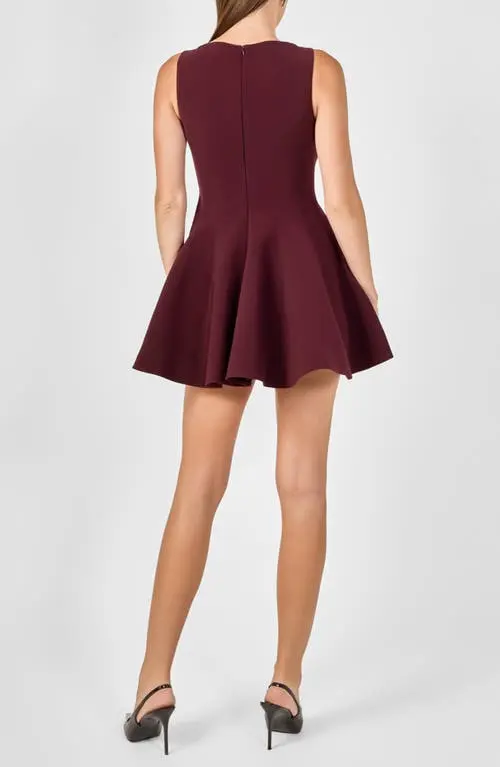 Endless Rose Sleeveless Fit & Flare Mini Dress