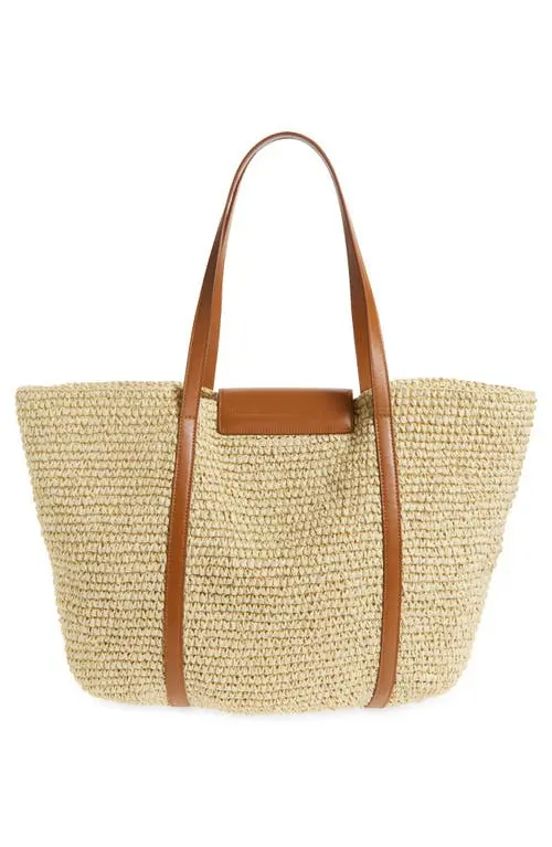 Marni Medium Trunkaroo Woven Tote - Natural