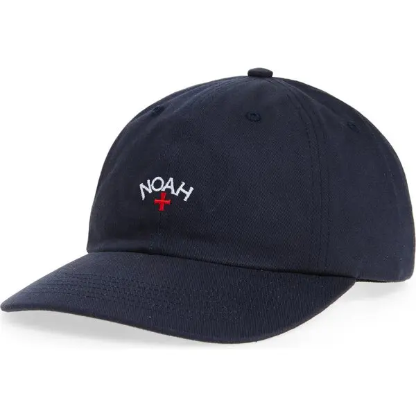 NOAH Core Logo Baseball Cap - Navy