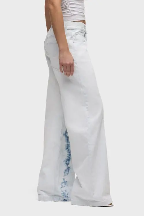 Hudson Jeans Rylee Low-rise Loose Pant - Bleached Cloud