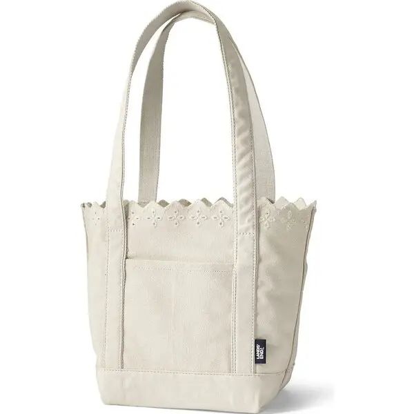 LANDS' END Canvas Tote Bag - Natural/natural