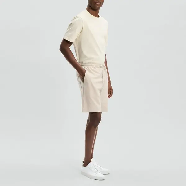 Theory Terry Cotton Drawstring Short