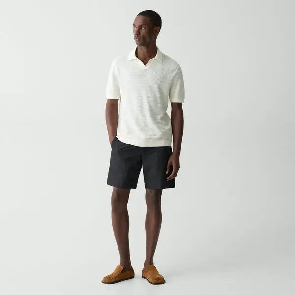 Theory Cotton-blend Drawstring Short