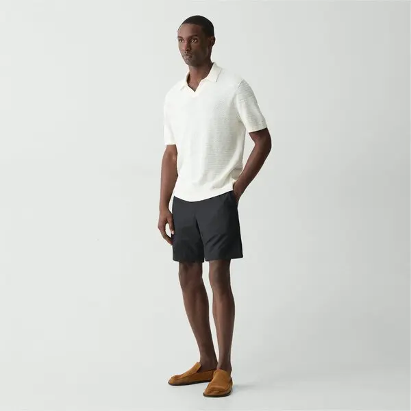 Theory Cotton-blend Drawstring Short