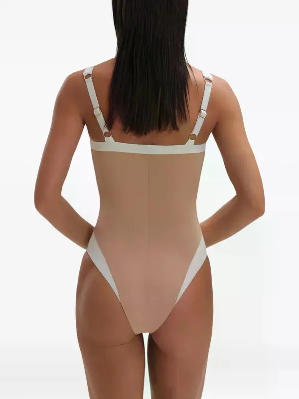 NOIRE SWIMWEAR Adele One-piece Swimsuit - Neutrals