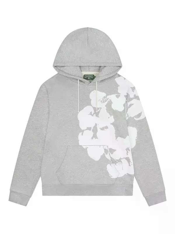 DENIM TEARS Big Cotton Wreath Hoodie - Grey