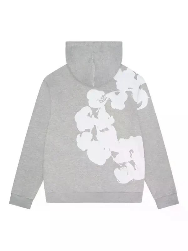 DENIM TEARS Big Cotton Wreath Hoodie - Grey