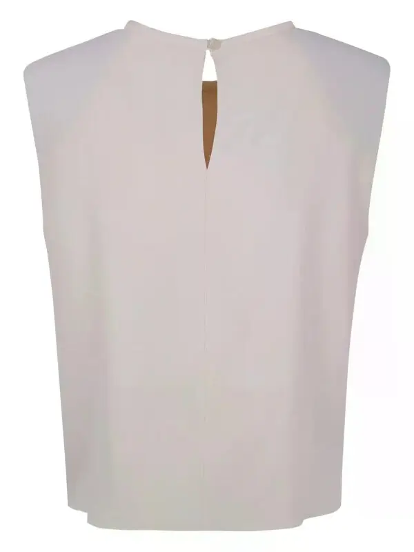 Liviana Conti Sleeveless T-shirt - Neutrals