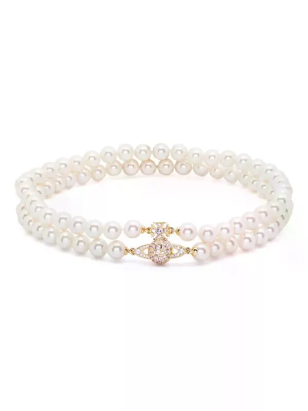VIVIENNE WESTWOOD Graziella Choker Necklace - Pink