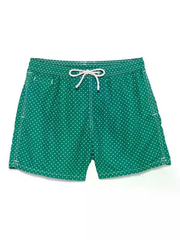 MC2 SAINT BARTH Lighting Micro Fantasy Swim Shorts - Green