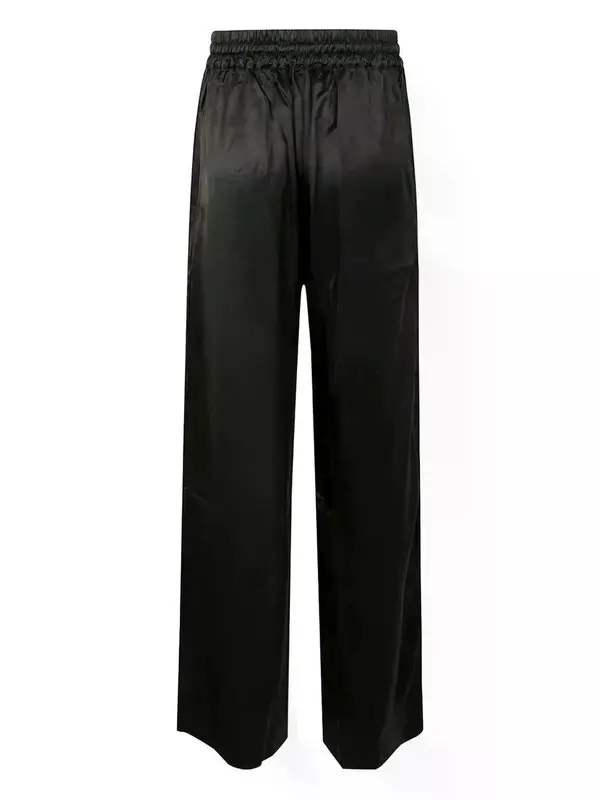 MARINE SERRE Satin Trousers