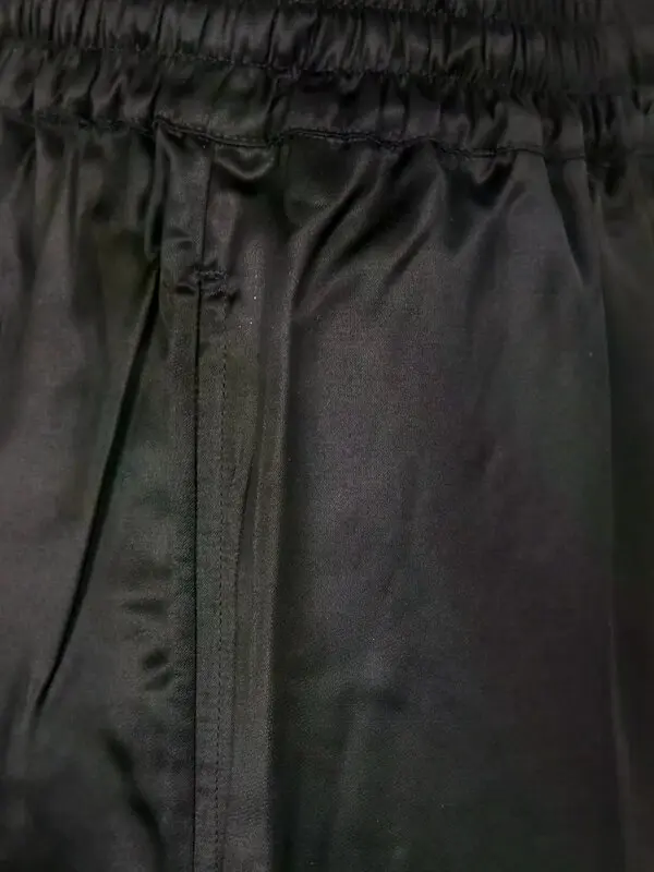 MARINE SERRE Satin Trousers