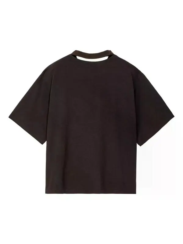 Camper Cut-out T-shirt - Black