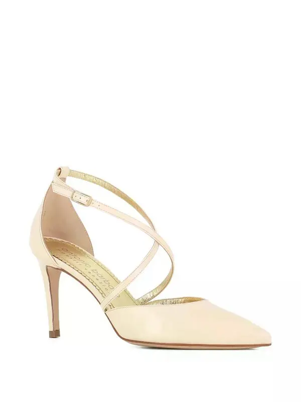 ANTONIO BARBATO MAESTRI VENEZIANI Cross-strap Leather Pumps