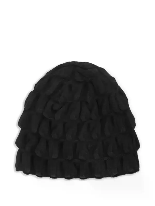 J.L-A.L Knitted Beanie - Black