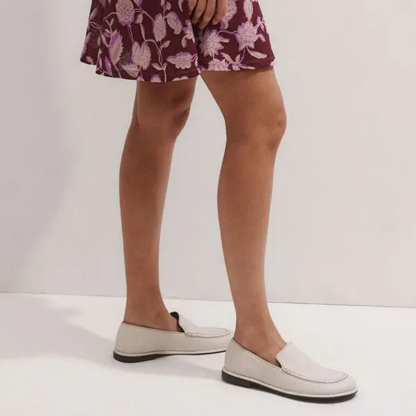 ME+EM Hibiscus Print Ruched Mini Dress