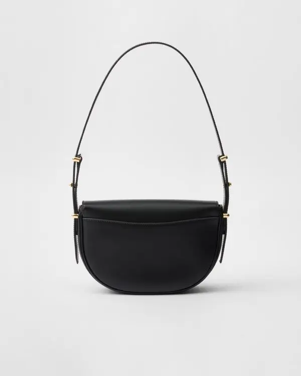 Prada Arque Leather Shoulder Bag