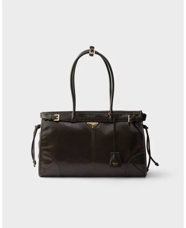 Prada Bonnie Large Convertible Shoulder Handbag - Forest