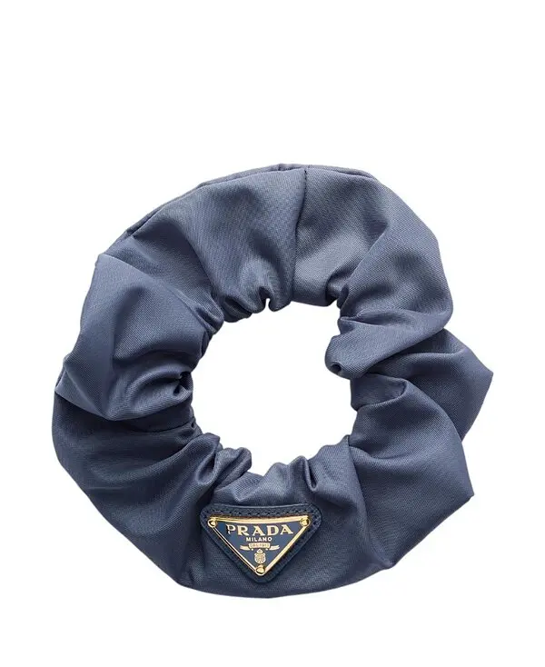 Prada Re-nylon Scrunchie - Blue