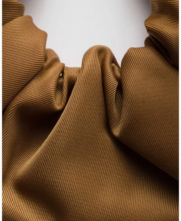 Prada Re-nylon Scrunchie - Brown