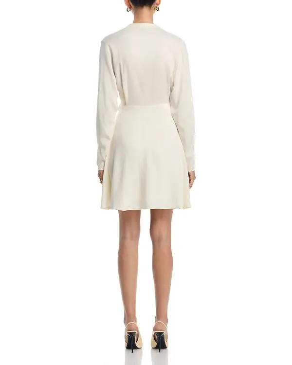 BOSS Dimkai Surplice Mini Dress