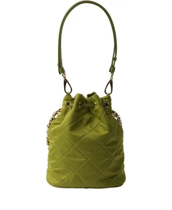 Prada Re-Edition 1995 ChaîNe Re-Nylon Shoulder Bag - Green