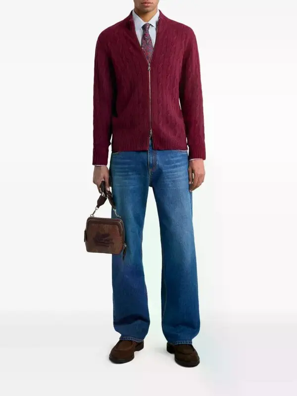 Etro Cashmere Cardigan - Red