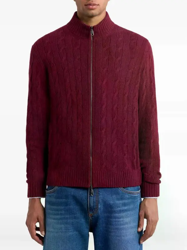 Etro Cashmere Cardigan - Red
