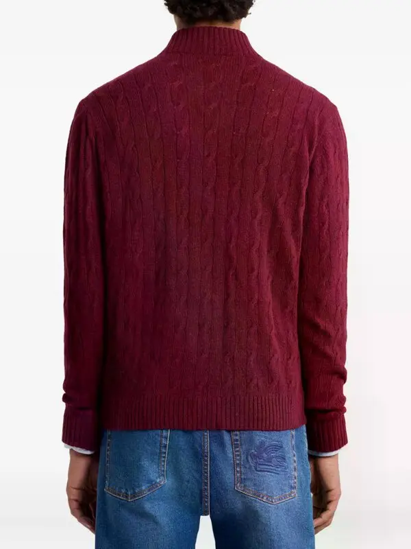 Etro Cashmere Cardigan - Red