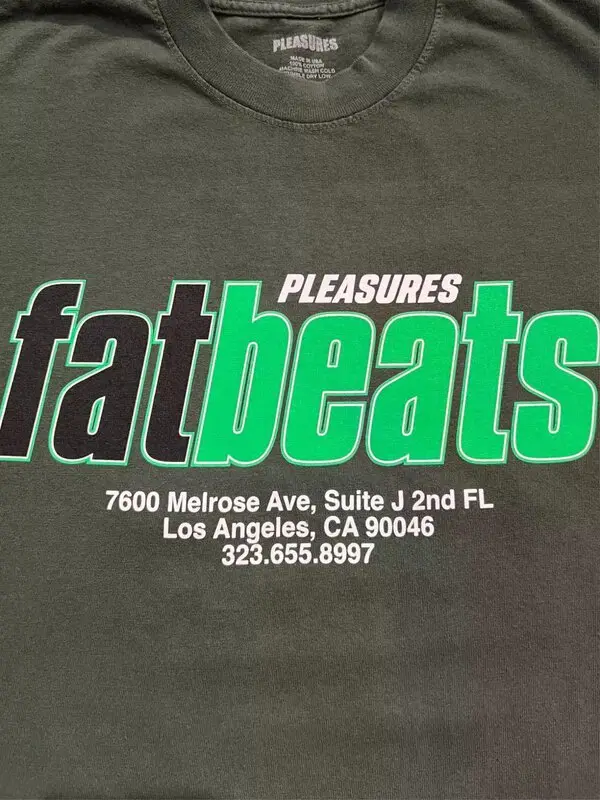 PLEASURES Melrose T-shirt - Green