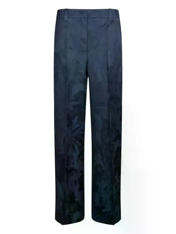 Incotex Floral-print Trousers