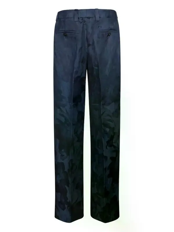 Incotex Floral-print Trousers